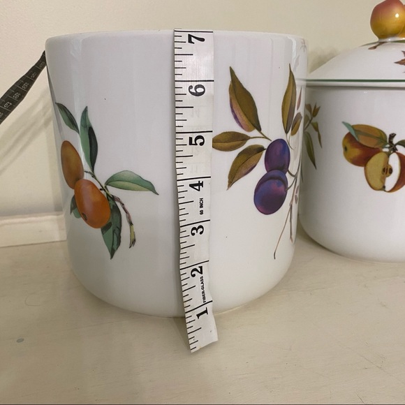 Royal Worcester | Kitchen | Royal Worcester Evesham Vale Peach Canister ...